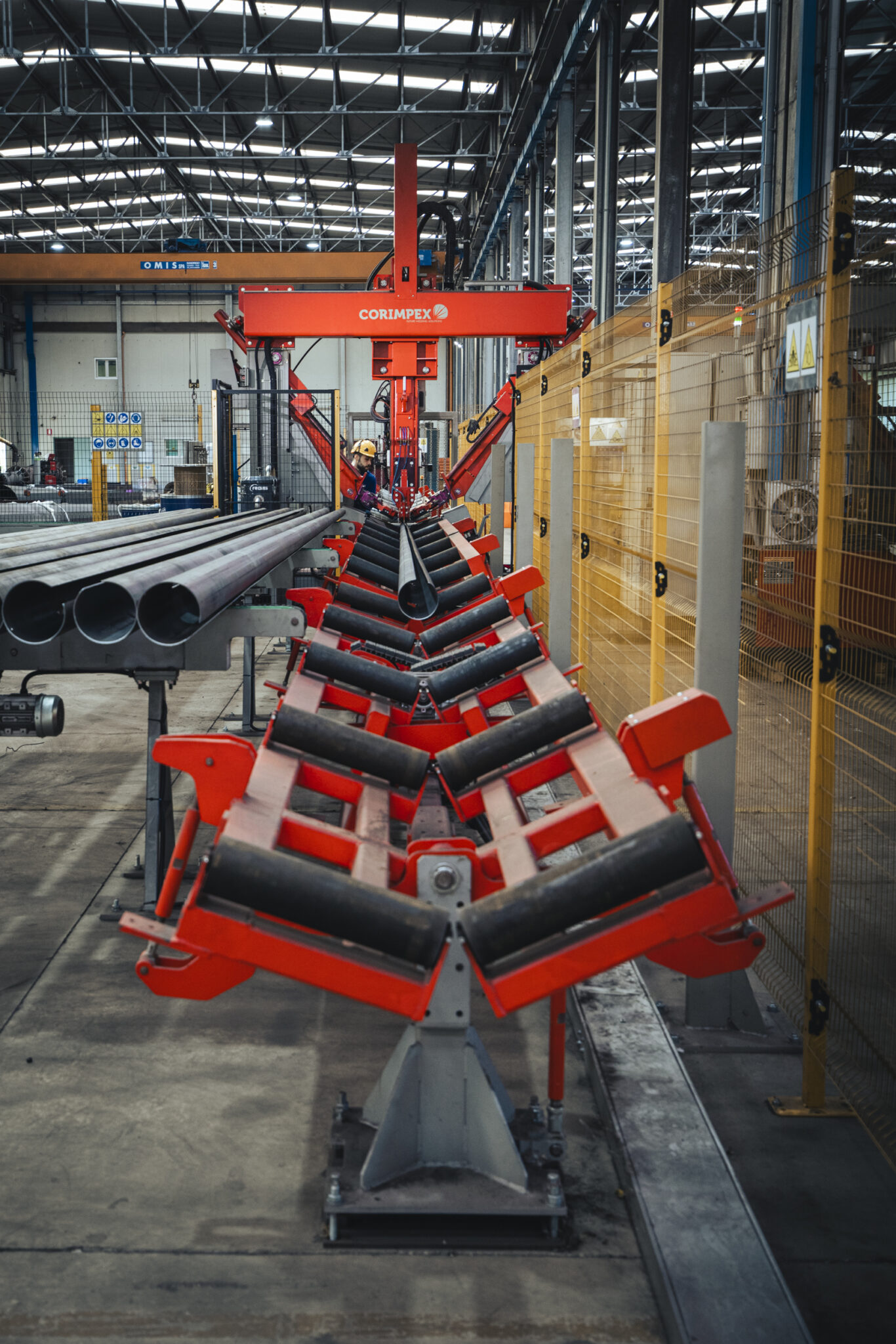 PWL MS - Pole Welding Line Mono-Shell - Corimpex