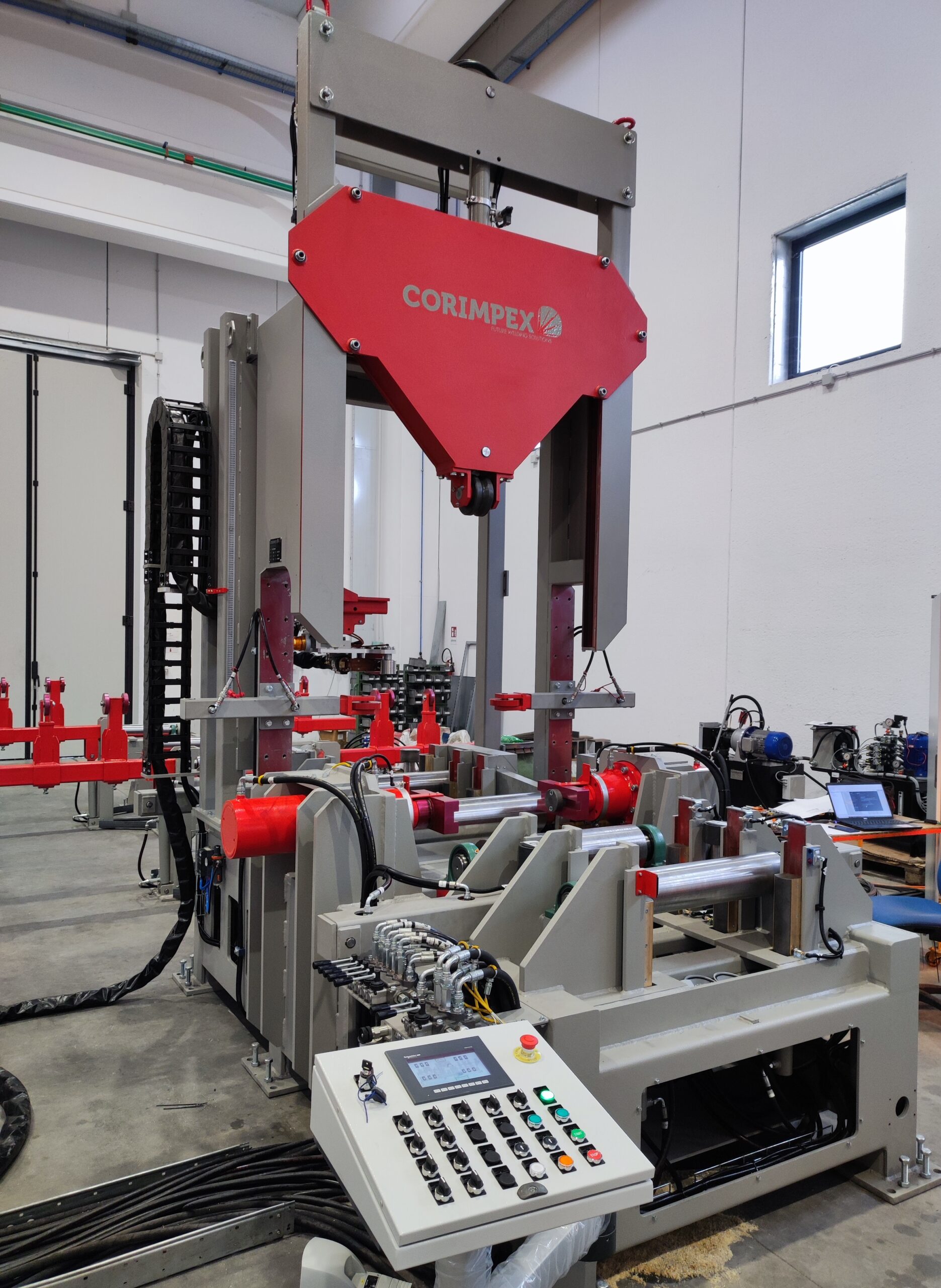 STCS - Straightening T profile Cambering Sweeping - Corimpex