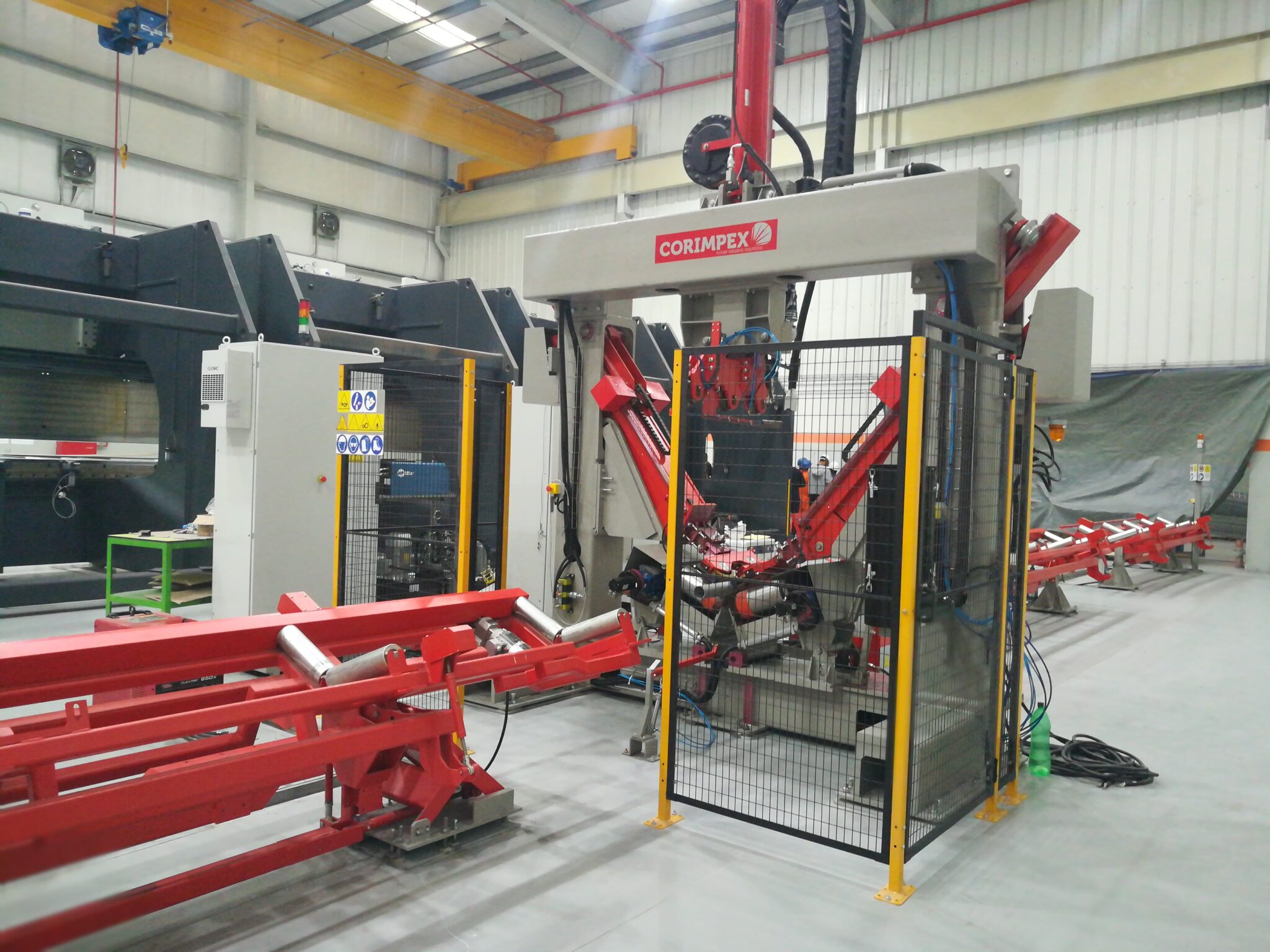 PWL MS - Pole Welding Line Mono-Shell - Corimpex